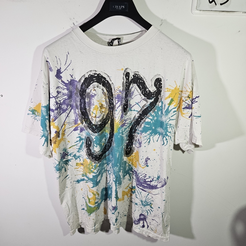 Vintage 1997 Bahamas Spring Break Graffiti Splatter W… - Gem